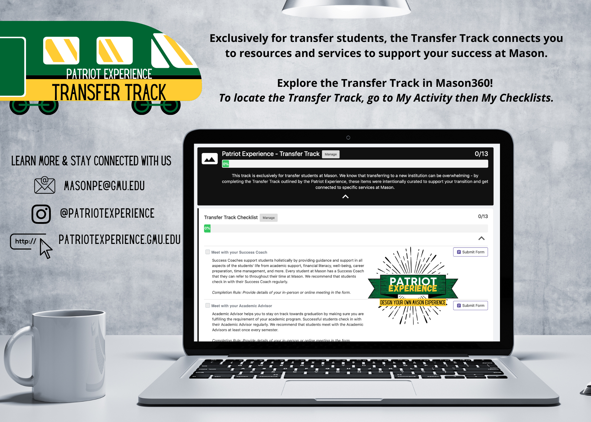 Student Success Coaching | Patriot Experience